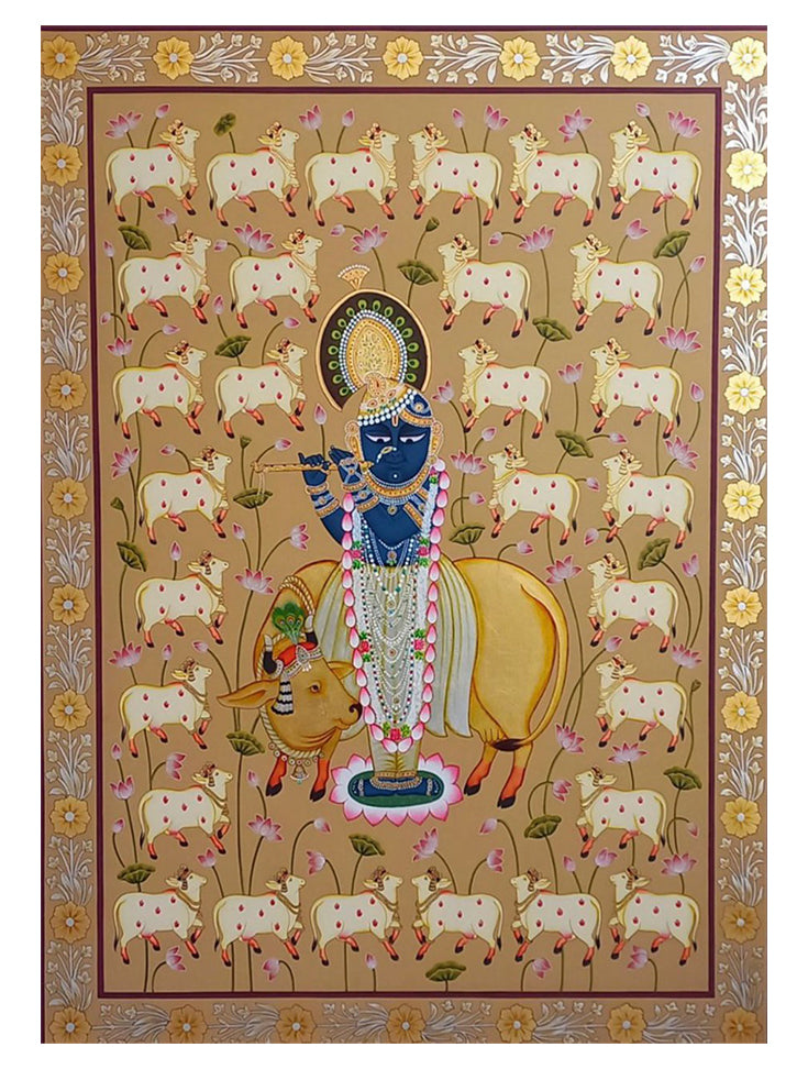 Pichwai ( Shrinath Ji with Kamaltalai ) – Anantjaipurofficial